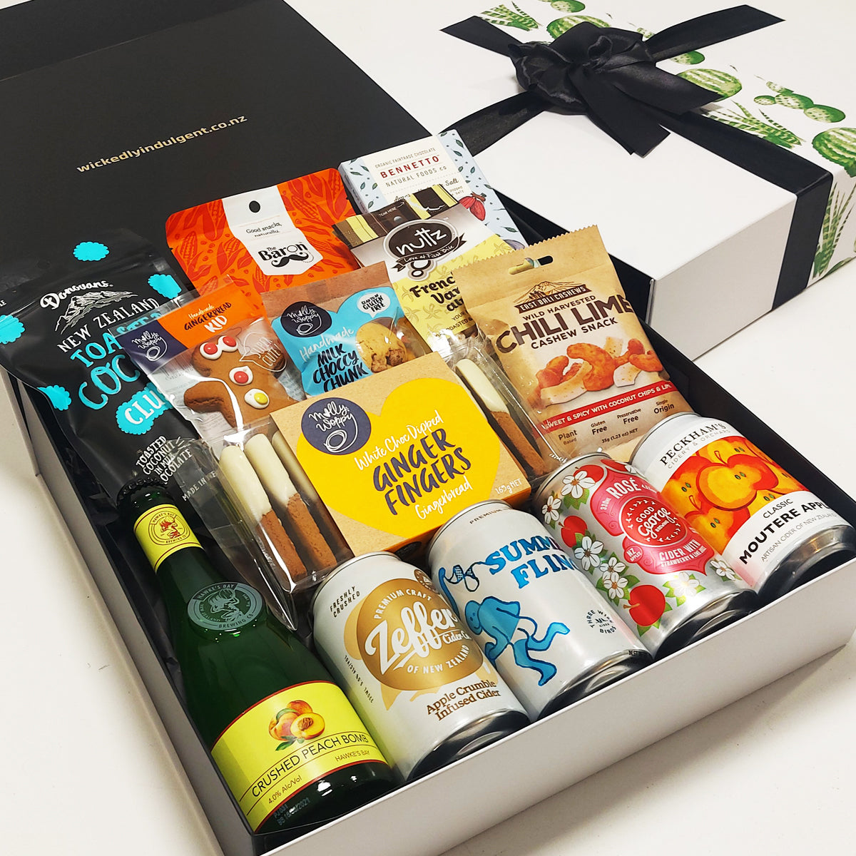 Cider Decider | Cider Gift Box | Gift Baskets NZ – Wickedly Indulgent