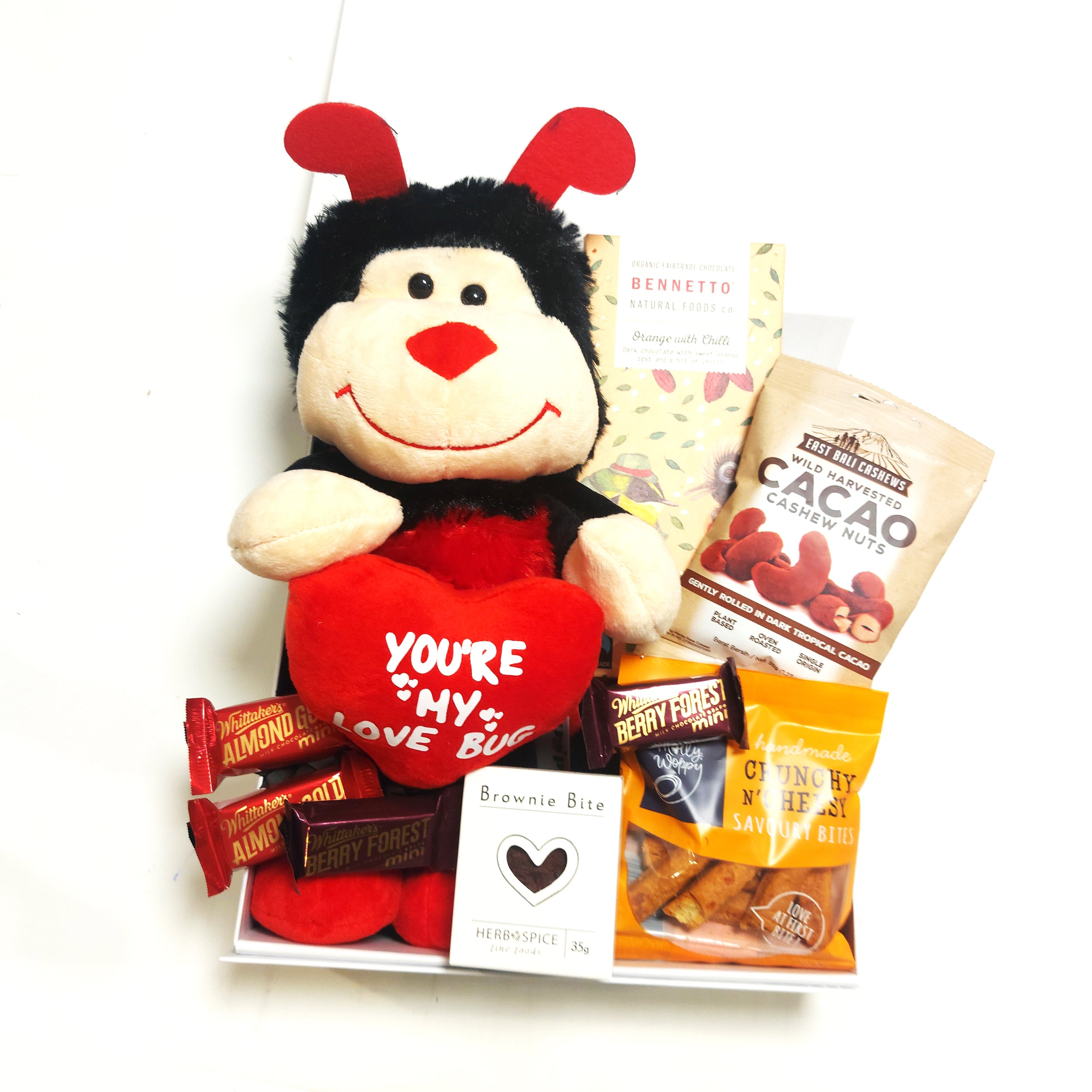 Love Bug | Romantic Gift Basket | Gift Baskets NZ – Wickedly Indulgent